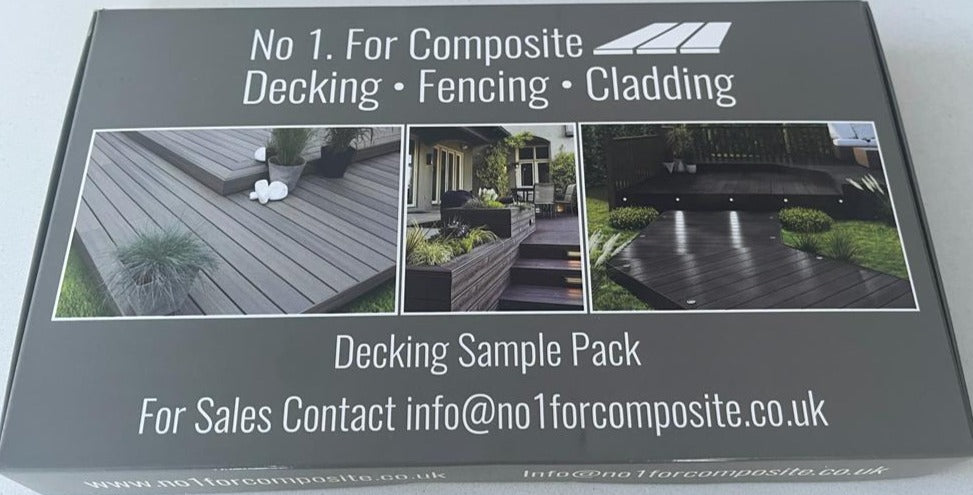 Decking Sample - Please call 07815 292332 for a FREE sample pack — No1 For Composite